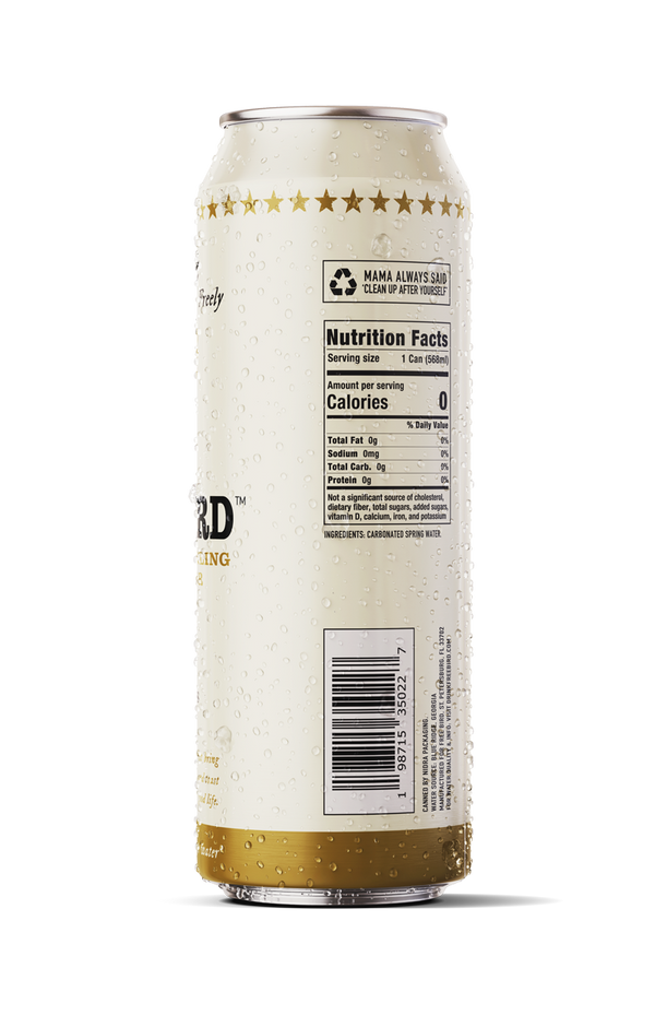 12-Pack Southern Sparkling Spring Water – Free Bird